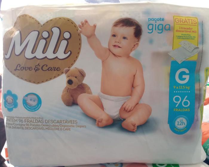 Fraldas Descartáveis Milli love&care Giga - Mili - Fralda Geriátrica ...