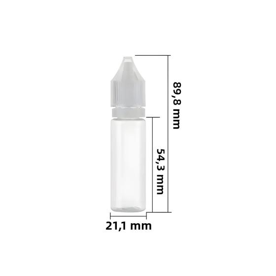 Frasco Conta-gotas Vazio De Plástico PET 10/30/50/100ml Para Óleo, Suco ...