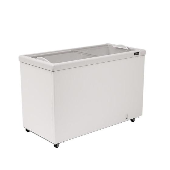 Freezer Expositor Horizontal Esmaltec 468 Litros -22ºC a -18ºC Branco ...