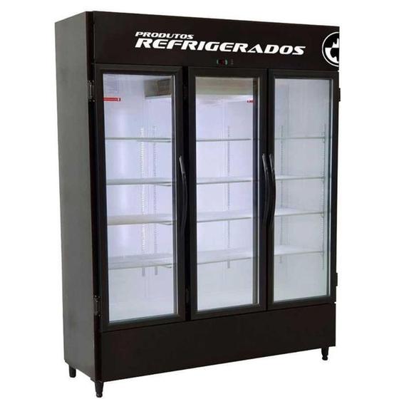 Freezer Expositor Vertical 3 Portas 220v - FORTSUL - Freezer Industrial ...