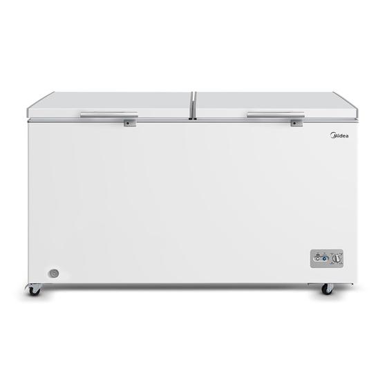 Freezer Horizontal 2 portas Branco 508L Midea - Freezer - Magazine Luiza