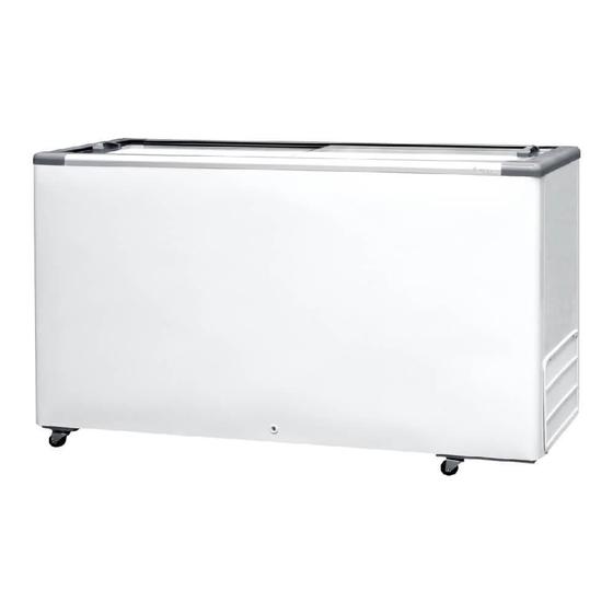 Freezer Horizontal 2 Tampas Vidro Deslizante Fricon 550 Litros HCEB550V ...