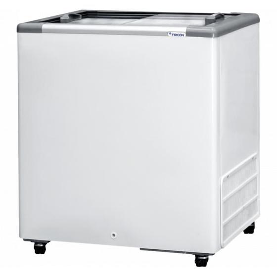 Freezer Horizontal Expositor Fricon Tampa de Vidro 216L HCEB216 220v ...