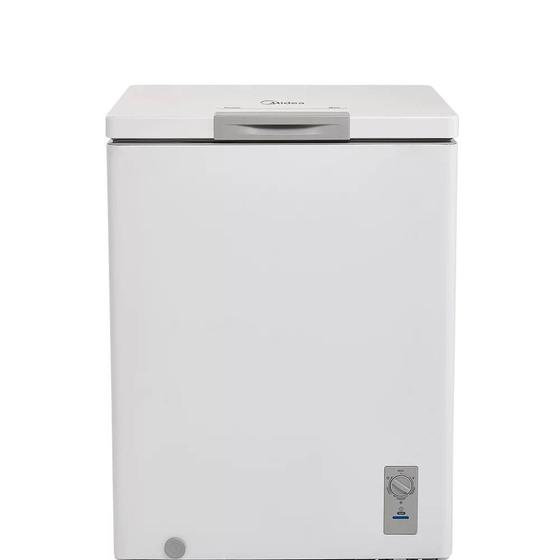 Freezer Horizontal Midea RCFA11 150L 127V - Branco - Freezer Industrial ...