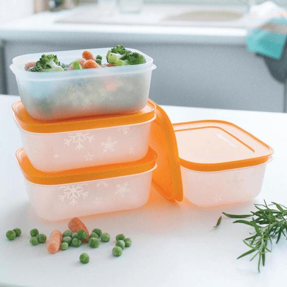 Freezer LINE Papaia 450 ml Tupperware - Tupperware - Pote - Magazine Luiza