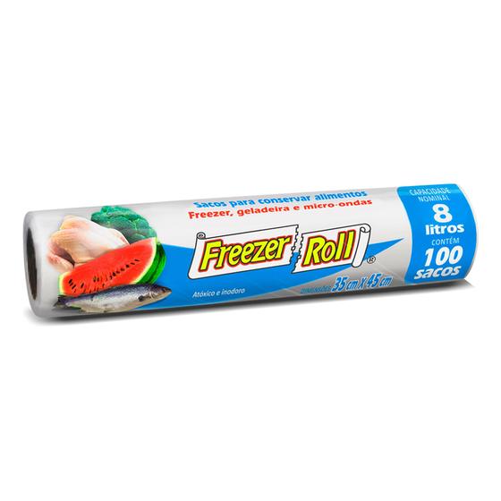 Freezer Roll 8L com 100 sacos - Freezer Industrial - Magazine Luiza