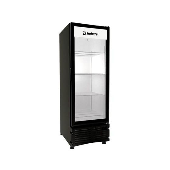 Freezer Vertical 560L Porta de Vidro Preta EVZ21 Imbera - Freezer ...