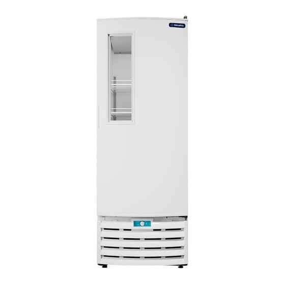 Freezer Vertical Metalfrio 531 Litros VF55FT - Tripla Ação, Branco ...