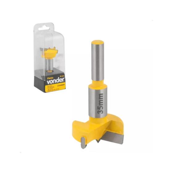 Fresa Broca Forstner 35mm P/ Dobradiça Caneco Com 2 Dentes - Vonder ...