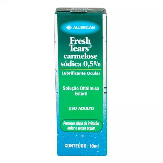 Fresh Tears Colírio Allergan 10ml - Colírio - Magazine Luiza