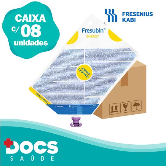Fresubin Energy 1.5 kcal 1000ml Fresenius Kabi CX 08 Unidades ...