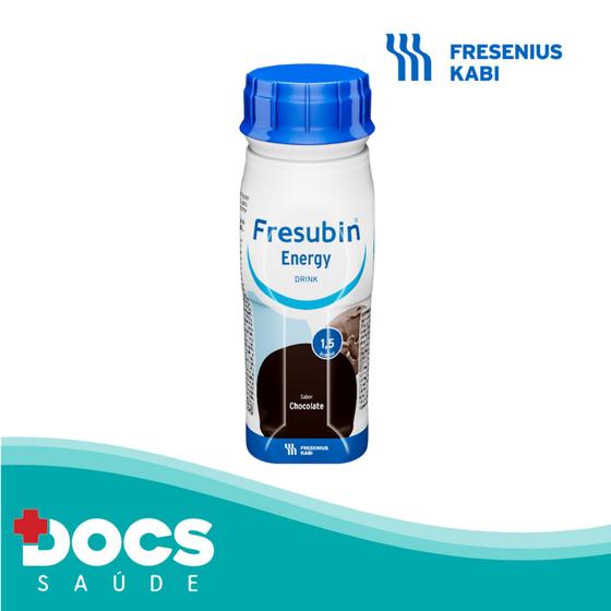 Fresubin Energy Drink 200ml Chocolate Fresenius Kabi KIT 06 unidades ...