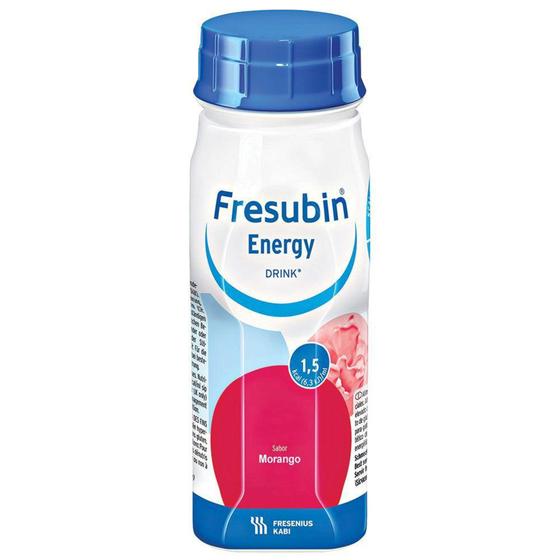 Fresubin Energy Drink Fresenius Morango 1,5kcal/mL 200mL - Produtos ...
