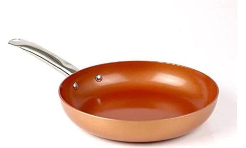 Frigideira Antiaderente Ceramica Grande Profissional não vai óleo e não ...