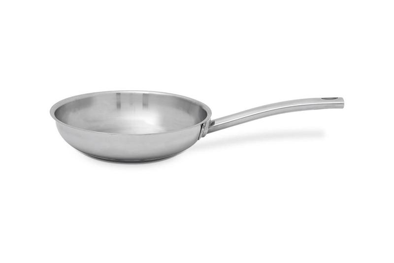 Frigideira Brinox MasterChef Em Aço Inox Com Fundo Triplo Antiaderente ...