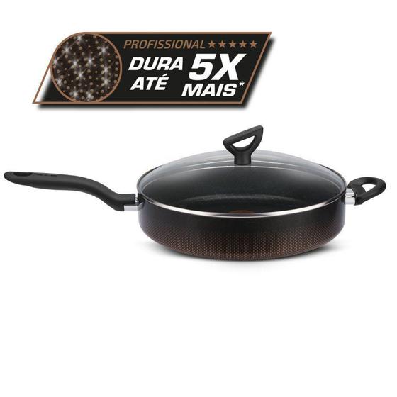 Frigideira Jumbo Cooker Rochedo Inova 30cm Com Tampa - Frigideira ...