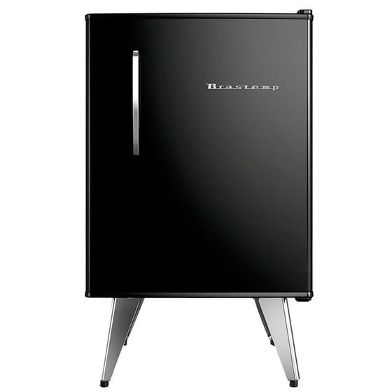 Frigobar Brastemp Mini Retro 80 Litros BRA08AEANA Preto - Frigobar ...