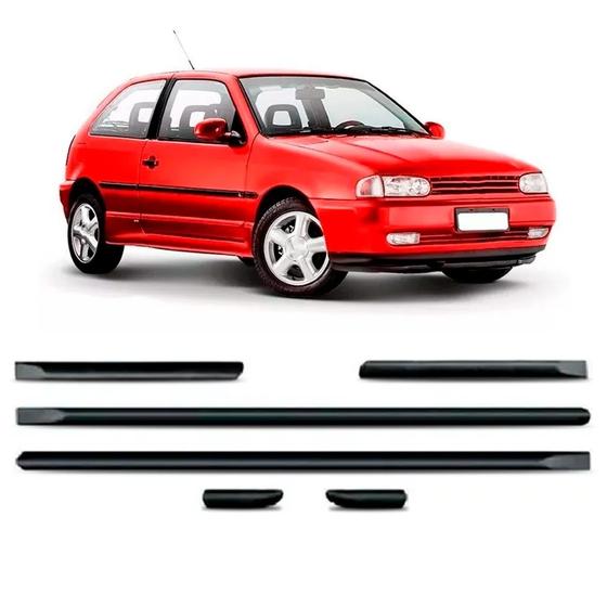 Friso Lateral Gol/parati Cli/bola 1995 A 1998 2 Portas Preto - FRISART ...