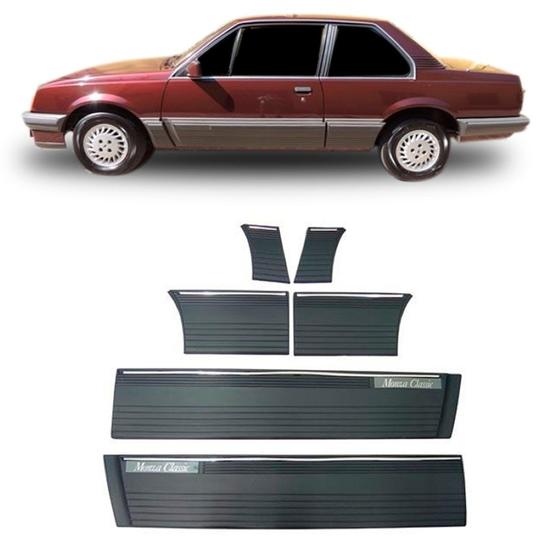 Friso lateral monza classic 1987 a 1990 2p cinza largo 25cm - FRISART ...