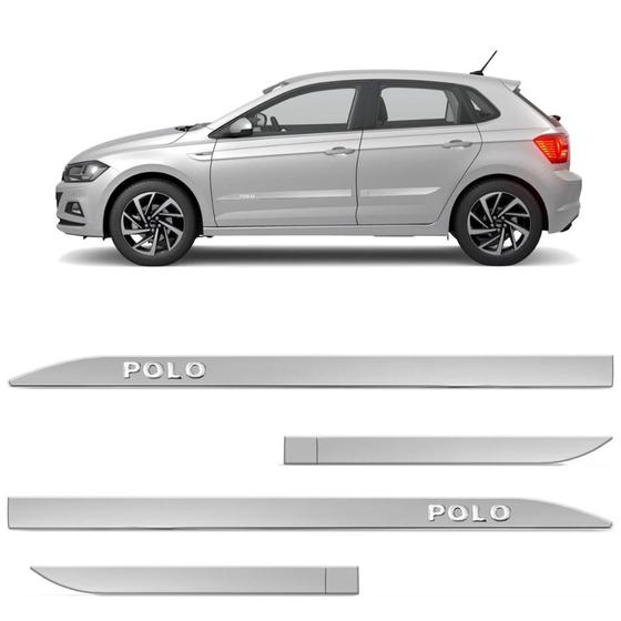 Friso Lateral Polo 2018 a 2021 Prata Tungstenio Alto Relevo Flash ...