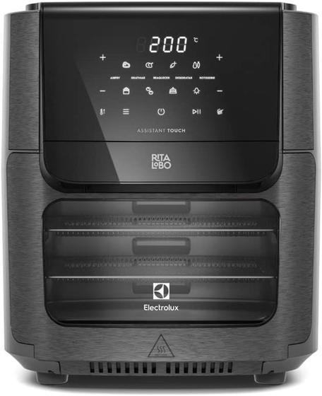 Fritadeira Elétrica sem óleo/Air Fryer Oven - Electrolux EAF90 Grafite ...