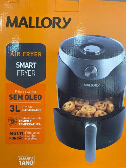 Fritadeira Mallory Air Fryer Smart 3l - Malorry - Fritadeira Elétrica e ...