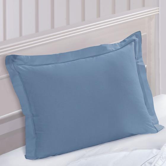 Fronha Lisa Ponto Cheio 180 Fios - 36645 - AZUL MAR - First Class ...