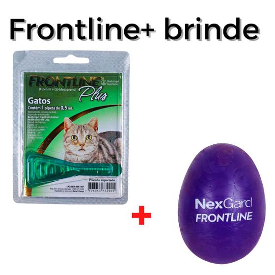 Frontline Plus Gatos 0,5mL P/ Pulgas E Carrapatos - Boehringer ...