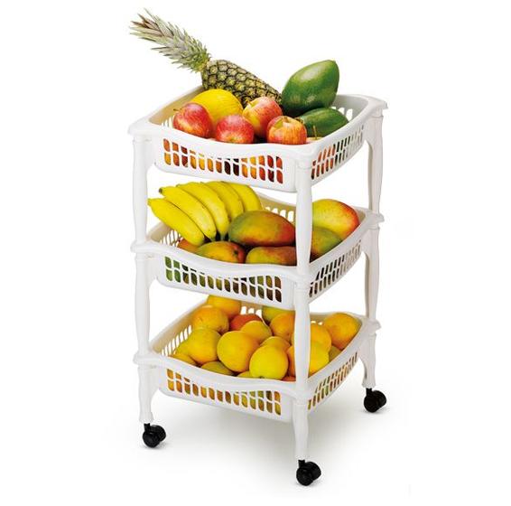 Fruteira Multiuso 3 Prateleiras Monte Libano - Fruteiras - Magazine Luiza