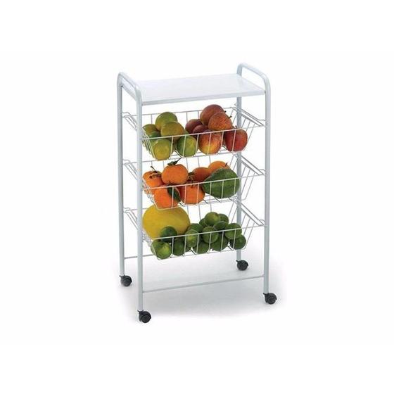 Fruteira Multiuso Com Gaveta Móvel Casa Versátil - Armário Fruteira ...