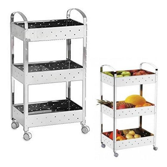 Fruteira organizadora multiuso suprema inox brinox - Fruteiras ...