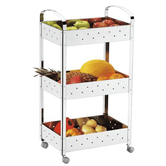 Fruteiras de Chao Inox Organizador Multiuso Suprema Brinox - Fruteira ...