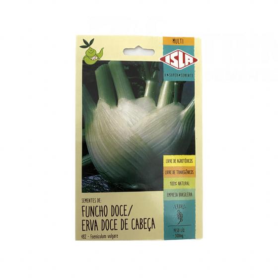 Funcho Doce / Erva Doce de Cabeça -500mg de Sementes - ISLA Sementes ...