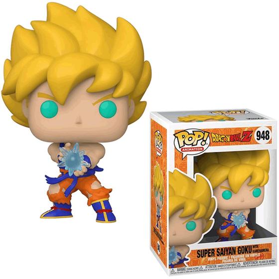 Funko Dragon Ball Z Goku Super Saiyan Kamehameha Diamond 948 - Funko ...