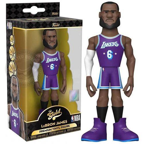 Funko Gold NBA Lakers Lebron James Premium Vinil 14 cm - Funko Pop ...