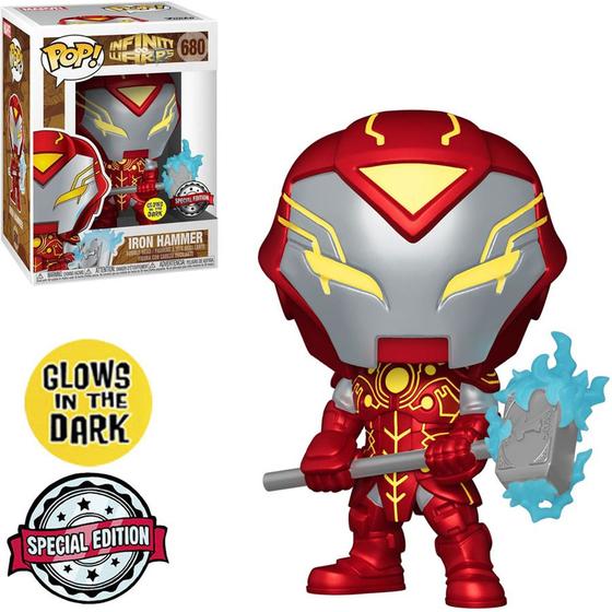 Funko Marvel Infinity Warps - Iron Hammer 680 - Funko - Magazine Luiza