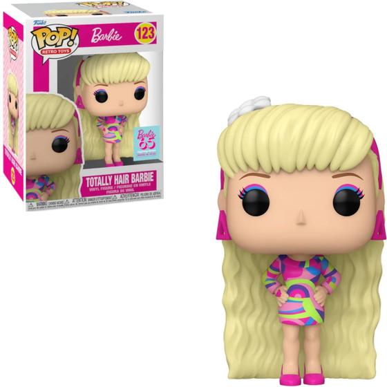 Funko Pop Barbie Totally Hair 123 Pop! Barbie 65th - Bonecas - Magazine ...
