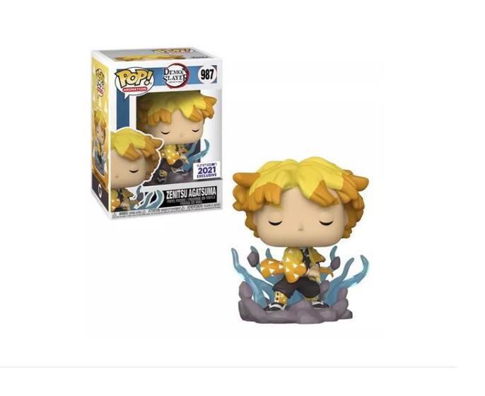 Funko Pop Demon Slayer 987 - Zenitsu Agatsuma - Funko - Magazine Luiza