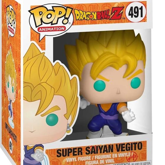 Funko Pop Dragon Ball Z Vegito SSJ Original 491 - Funko - Magazine Luiza