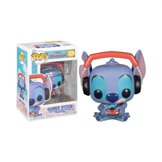 Funko Pop! Lilo & Stitch Gamer Stitch 1229 Exclusivo - Funko - Magazine ...