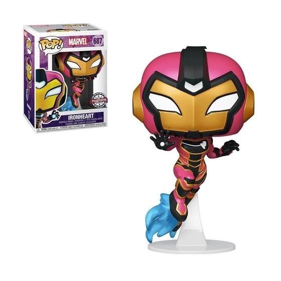 Funko Pop Marvel - Iron Heart 687 - Coração de Ferro - Funko Pop ...