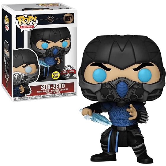 Funko Pop Mortal Kombat Sub Zero Brilha no Escuro 1057 - Funko ...
