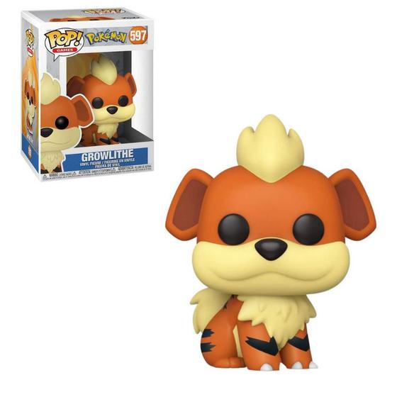 Funko Pop Pokemon 597 Growlithe - Funko - Magazine Luiza