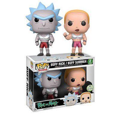 Funko pop rick and morty buff rick and buff summer 2-pack eecc - Funko ...