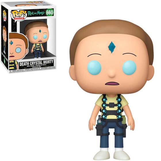 Funko Pop! Rick And Morty Death Crystal Morty 660 - Funko - Magazine Luiza
