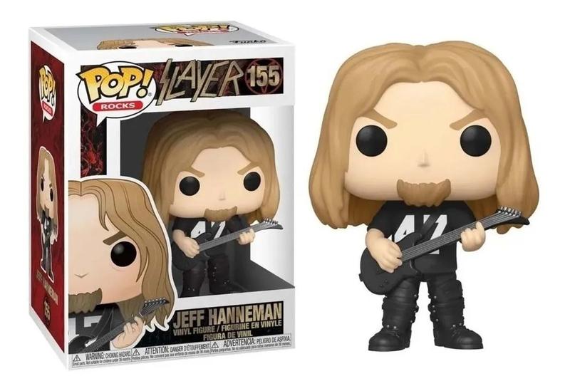 Funko Pop! Rocks: Slayer - Jeff Hanneman 155 Heavy Metal - Funko ...