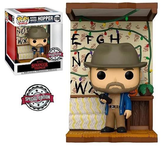 Funko Pop Stranger Things Hopper Byers House 1188 - Funko - Magazine Luiza