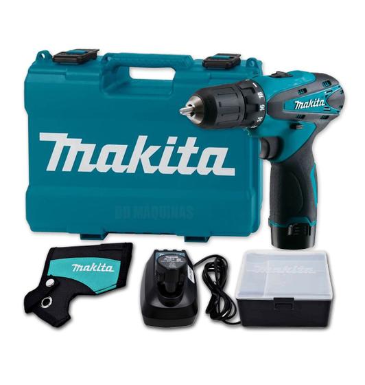 Furadeira Parafusadeira 12V 10" c/ Carregador e 2 Baterias DF330DWE - Makita - Parafusadeira a ...