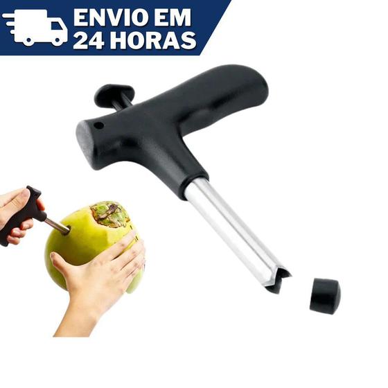 Furador Abridor De Coco Profissional Higiênico Inox Precisão - Clink ...