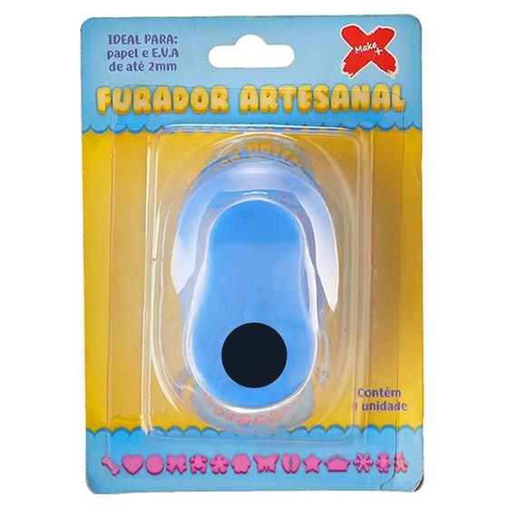Furador Papel e Eva Círculo 76mm - MAKE+ - Furador de Papel / EVA ...